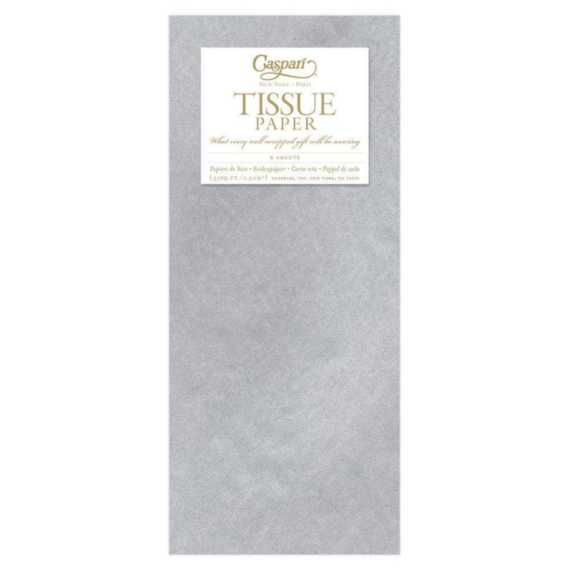 Metallic Silver Tissue Paper – Becket Hitch