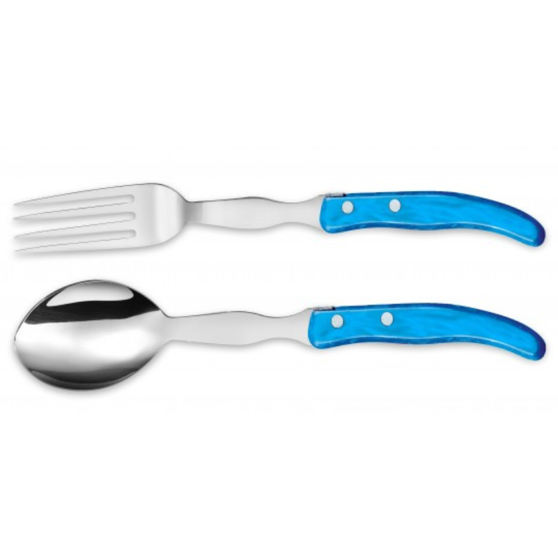 Bright Blue Serving Set – Becket Hitch