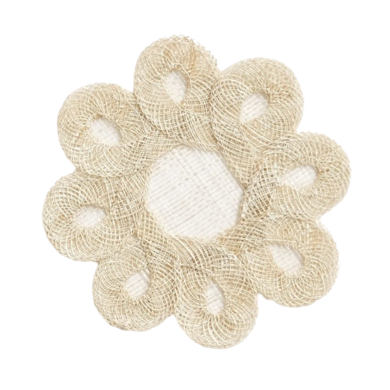 Ecru Woven Doodles Coaster Set – Becket Hitch