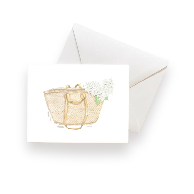 Market Basket Note Card – Becket Hitch